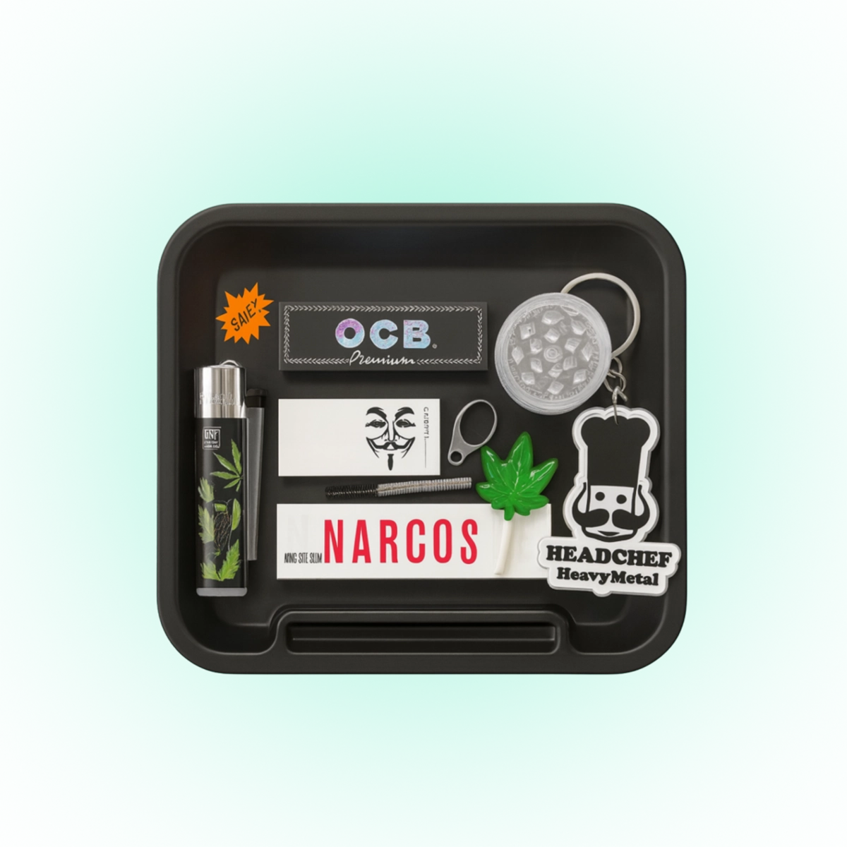 Narcos x OCB Premium Gift Box – The Ultimate Black Edition - Bulk Carts